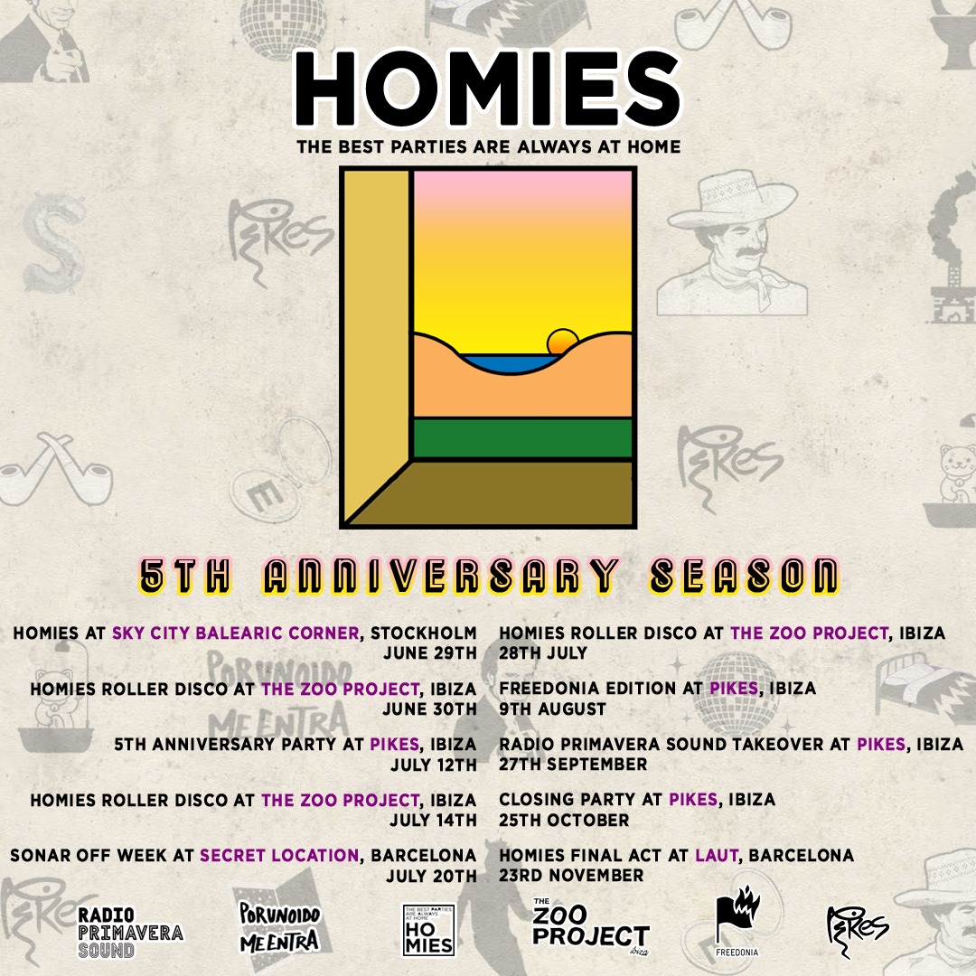 HOMIES, THE BEST PARTIES ARE ALWAYS AT HOME – 5TH ANNIVERSARY SEASON ...